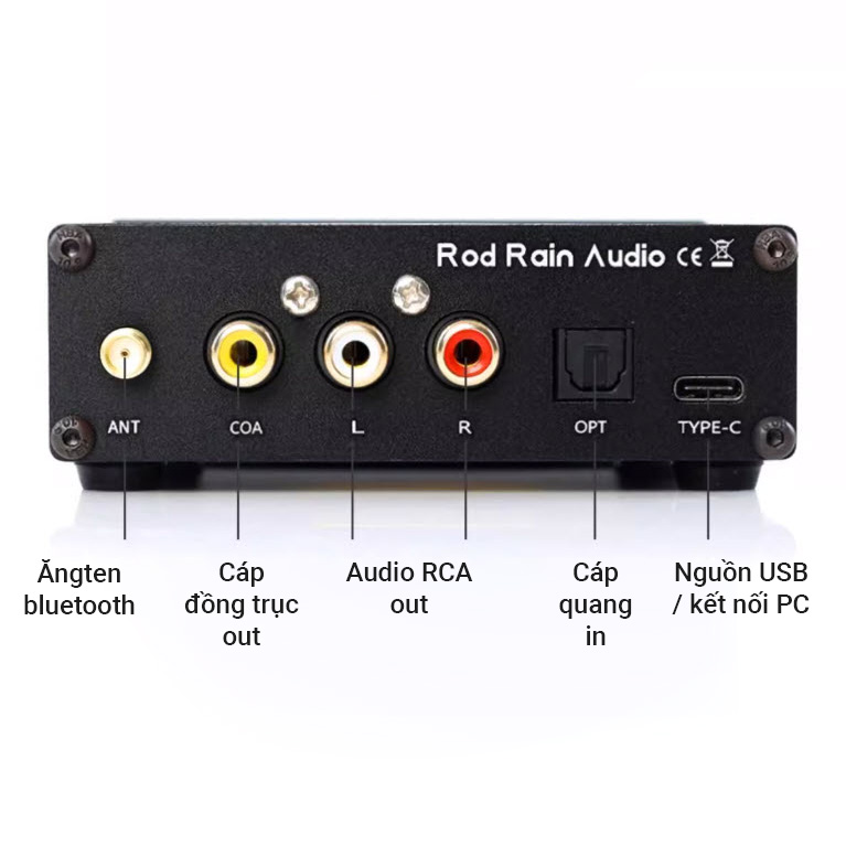 Bộ giải mã DAC chip ES9038 bluetooth 5.4 cho tai phone, loa kiểm âm ...